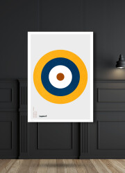Spitfire RAF Type A.1 roundel design limited edition print